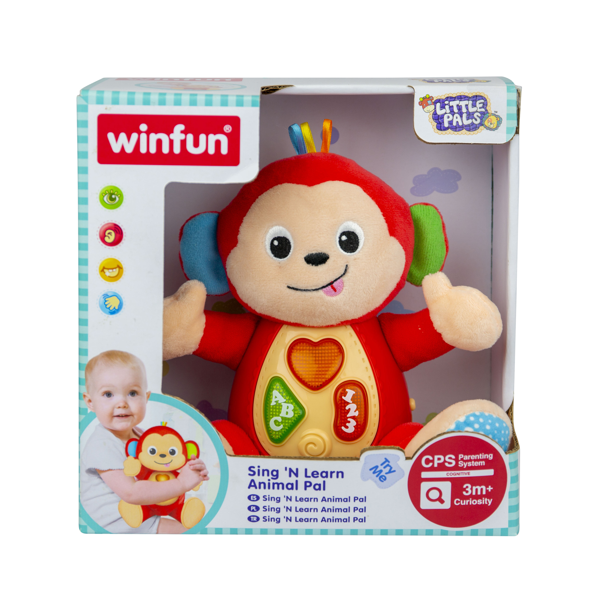 Winfun Sing and Learn Monkey - Toys for Tots Virtual Toy Box