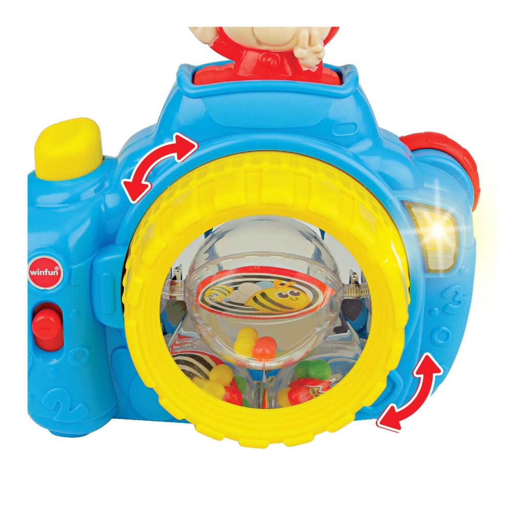 Winfun Pop-up Monkey Camera - Toys for Tots Virtual Toy Box