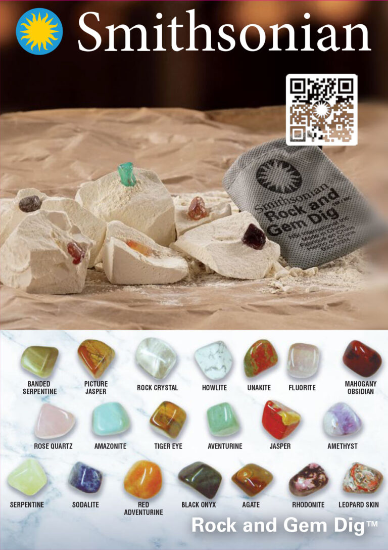 Smithsonian Rock & Gem Dig Value Kit - Toys for Tots Virtual Toy Box