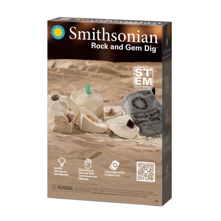 Smithsonian Rock & Gem Dig Value Kit - Toys for Tots Virtual Toy Box
